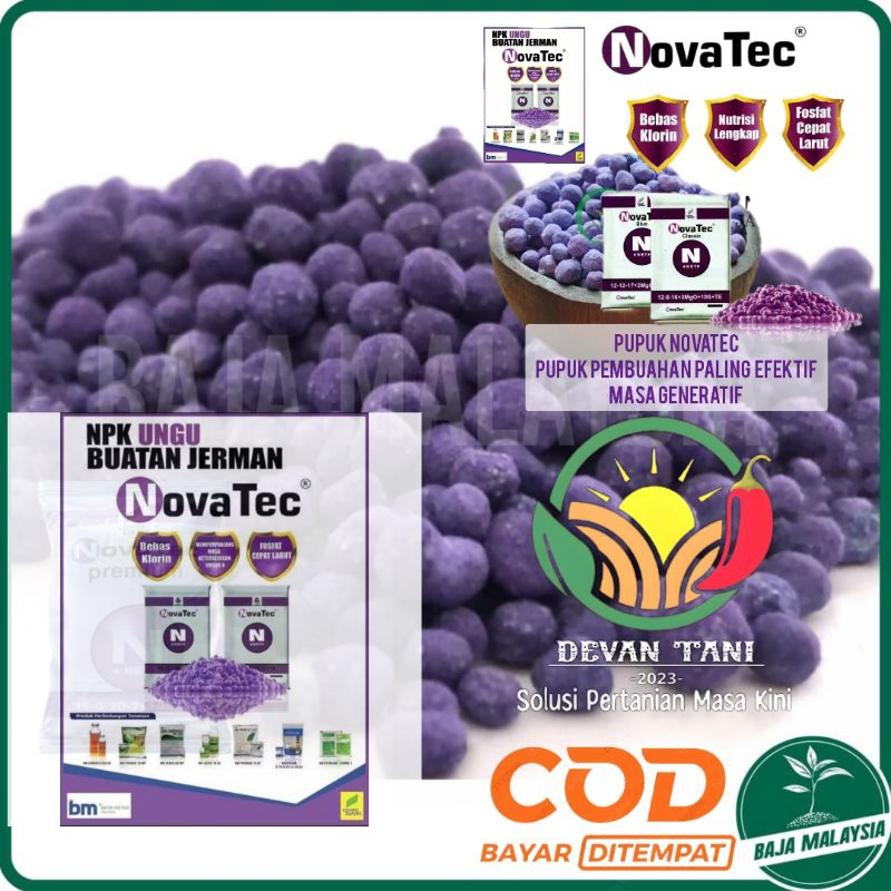 Jual Pupuk Novatec 1 kg ,pupuk pembuahan yang terbaik di formulasikan ...
