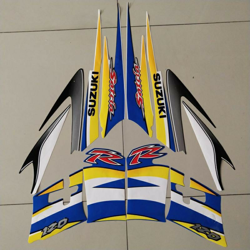 Jual STRIPING STICKER POLET FULL BODY SUZUKI SATRIA HIU SATRIA MALAYSIA ...