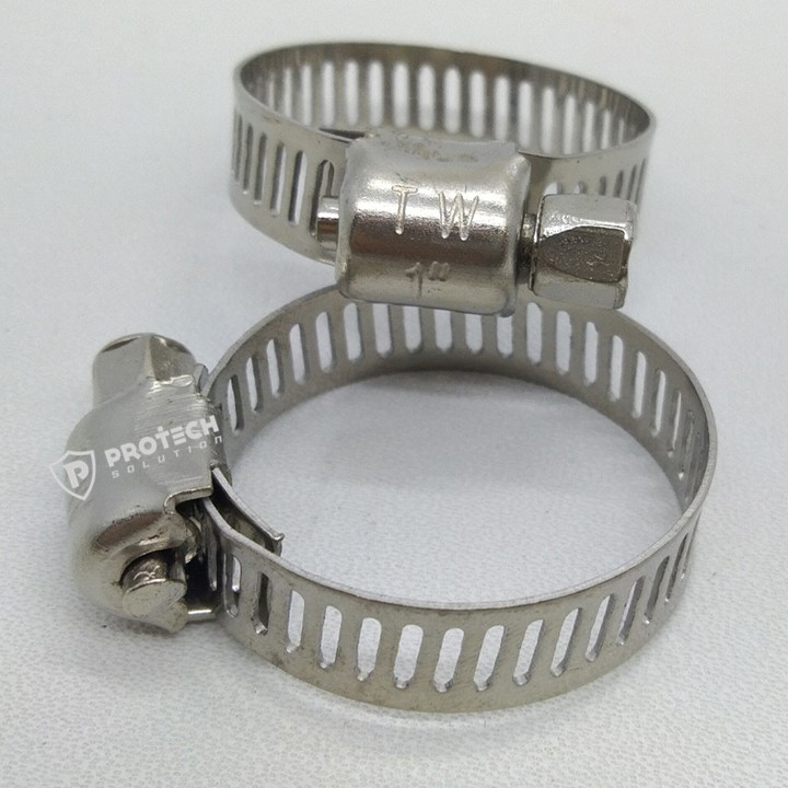 Jual Klem Selang Stainless Steel 1 inch 16-25mm (10 pcs) | Shopee Indonesia