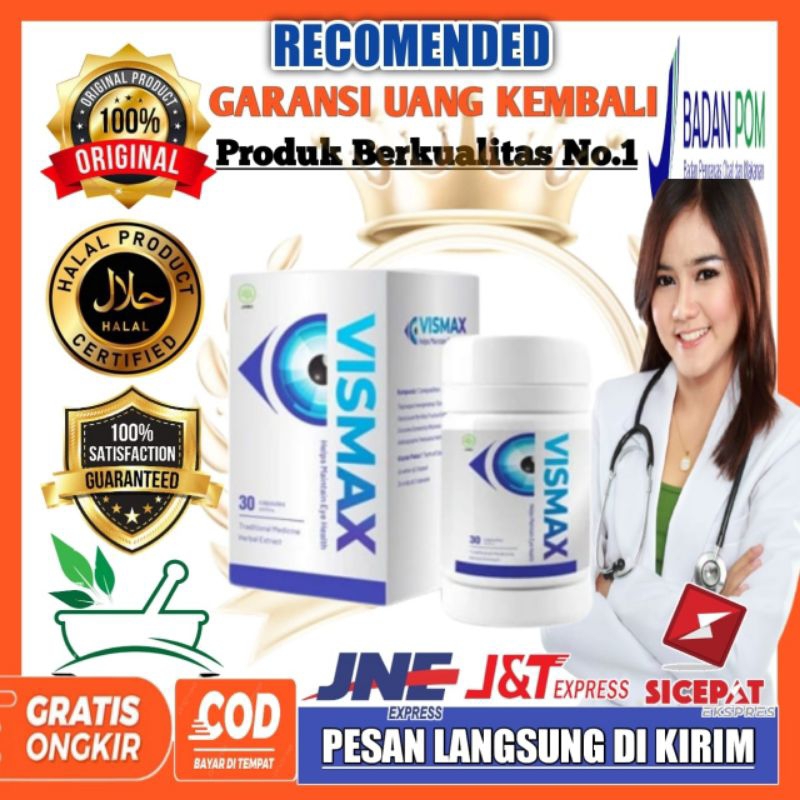 Jual VISMAX 100% ORIGINAL | OBAT MATA MINUS RABUN SILINDER KATARAK ...
