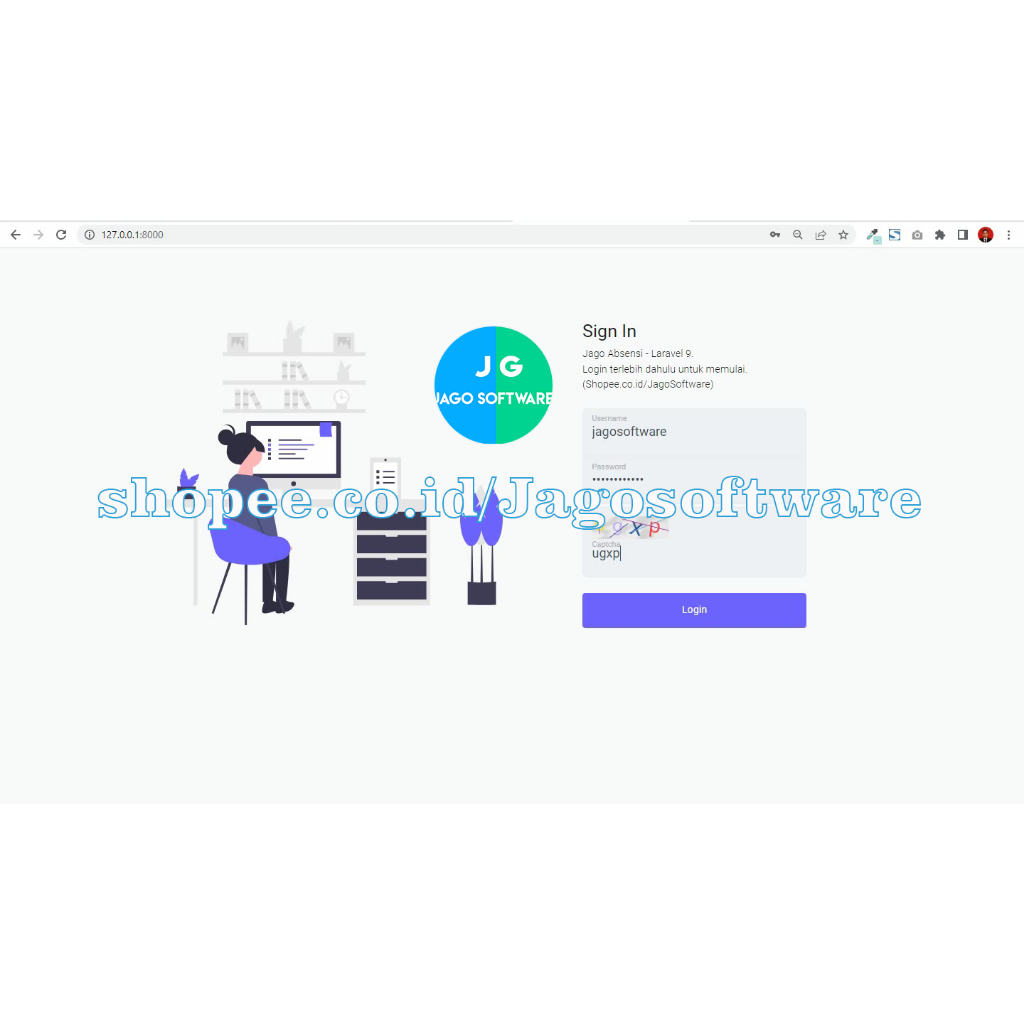 Jual Source Code Aplikasi Absensi Laravel 9 Integrasi Deteksi Koordinat ...