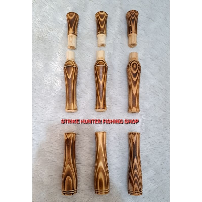 Jual GAGANG PANCING JORAN KAYU JATI SALAI JAPSTYLE REEL SEAT 15MM ...