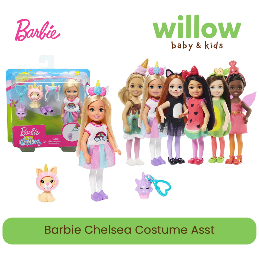 Jual Boneka Karakter - Barbie Chelsea Costume Asst | Shopee Indonesia