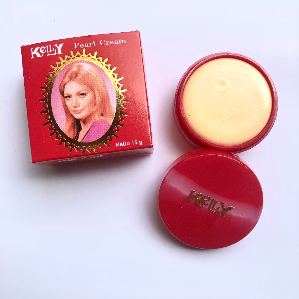 Jual Kelly Pearl Cream 15gr - Krim Muka Kemasan Besar | Shopee Indonesia