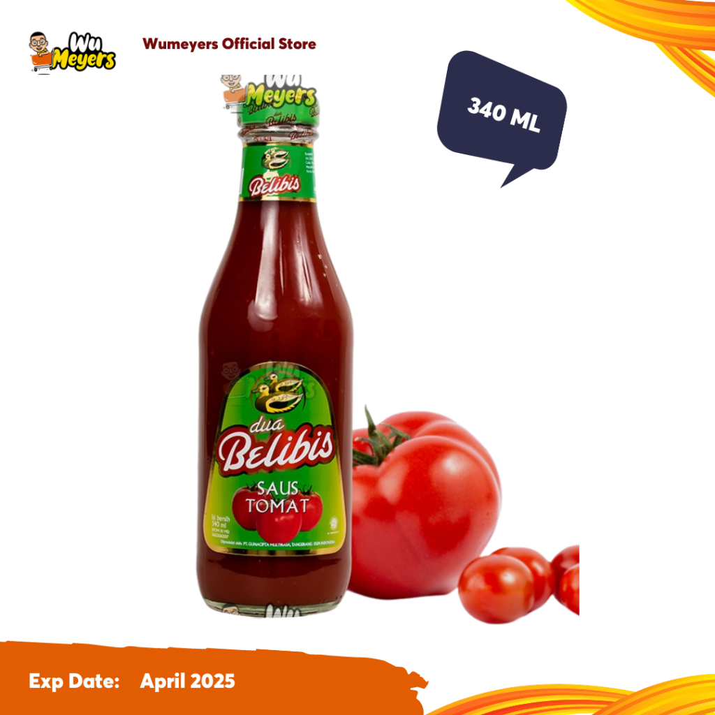 Jual Saus Tomat Cap Dua Belibis 340 ml / Saos Tomat Dua Belibis ...
