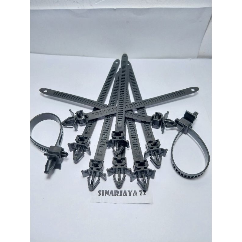 Jual Tali pengikat universal kabel electric insulock body klip panah ...