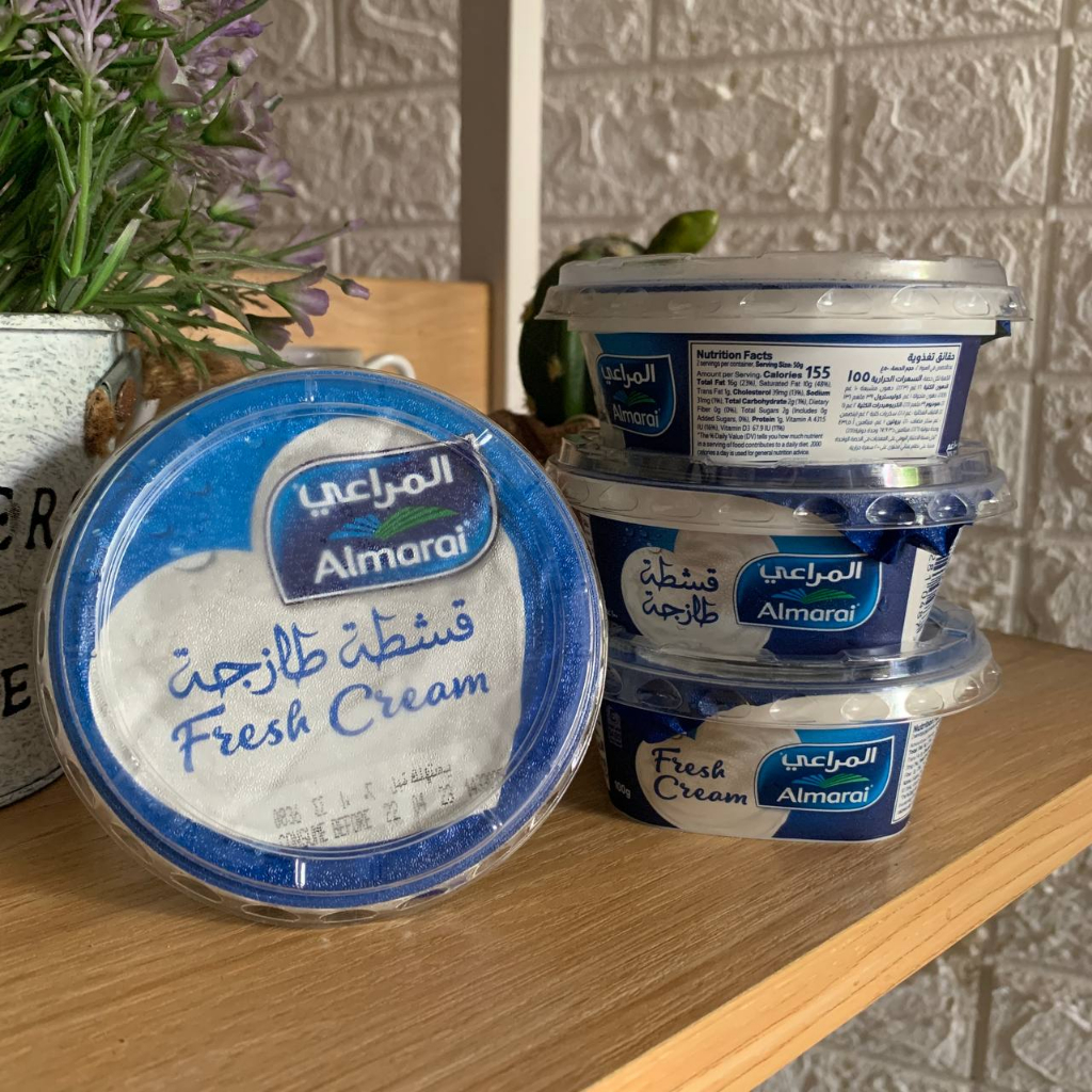 Jual Almarai Fresh Cream 100 gram - Krim Segar dengan Vitamin D (PRE ...