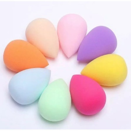 Jual Alat Kosmetik Spons Make Up Foundation Compact Lembut Warna-Warni ...