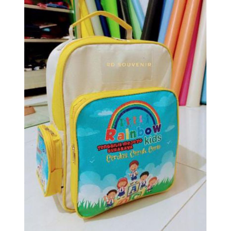 Jual Tas PAUD TK custom Request Model dan Bahan | Shopee Indonesia