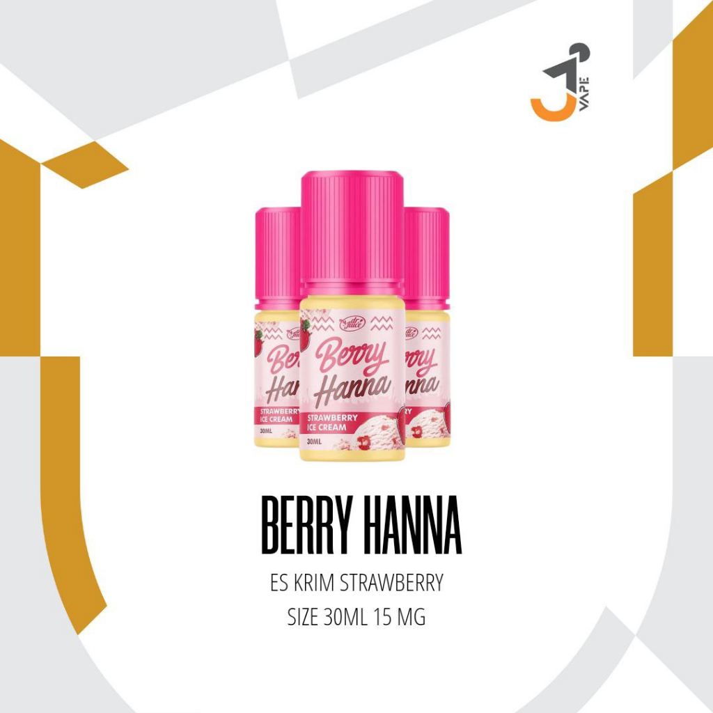 Jual BERRY HANNA PODS FRIENDLY 30ML 15MG BY DR JUICE E-LIQUID | Shopee ...