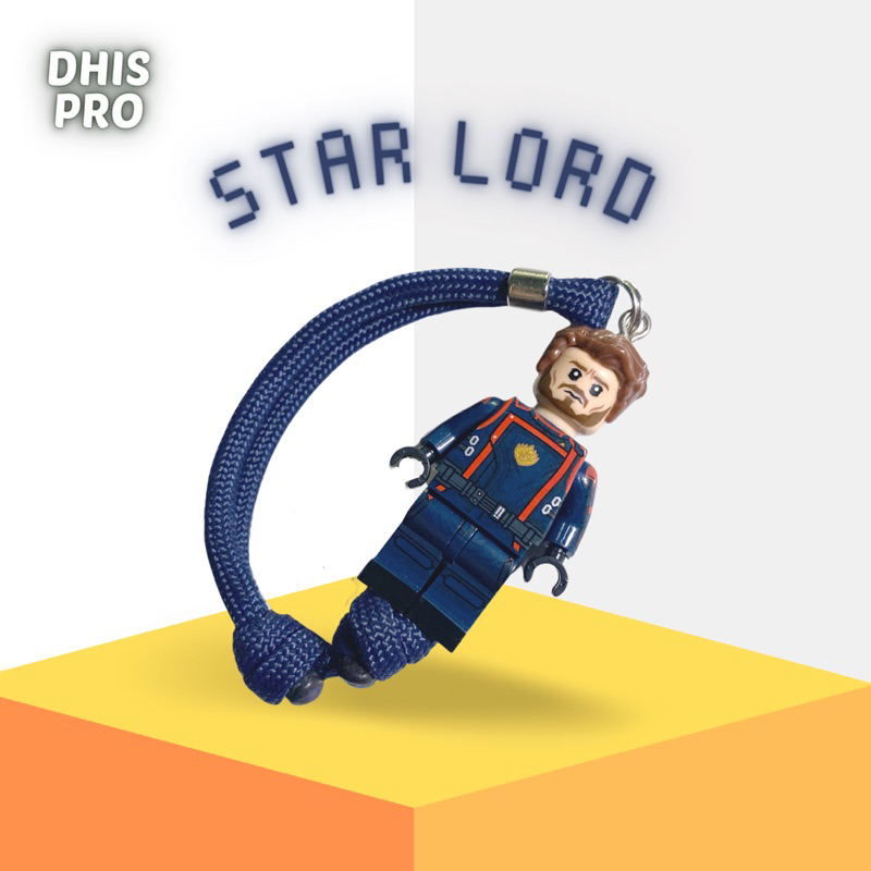 Jual Dhis Project Gelang LEGO Minifigure Star Lord Guardians Of The ...