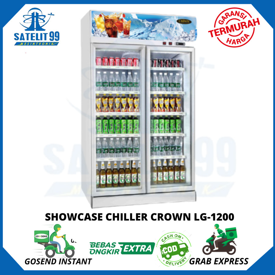 Jual Lemari Pendingin Minuman,Display Minuman,SHOWCASE CHILLER CROWN ...
