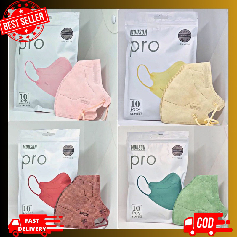 Jual MASKER KN95 5ply KN 95 PRO DEWASA MOUSON ALKINDO WE MASK KAWAT ...