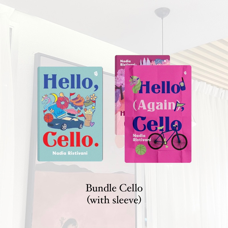 Jual Paket Bundle 2 Hilmy Milan/The Camarro/Hello,Cello/Hello (Again), Cello by Nadia Ristivani ...