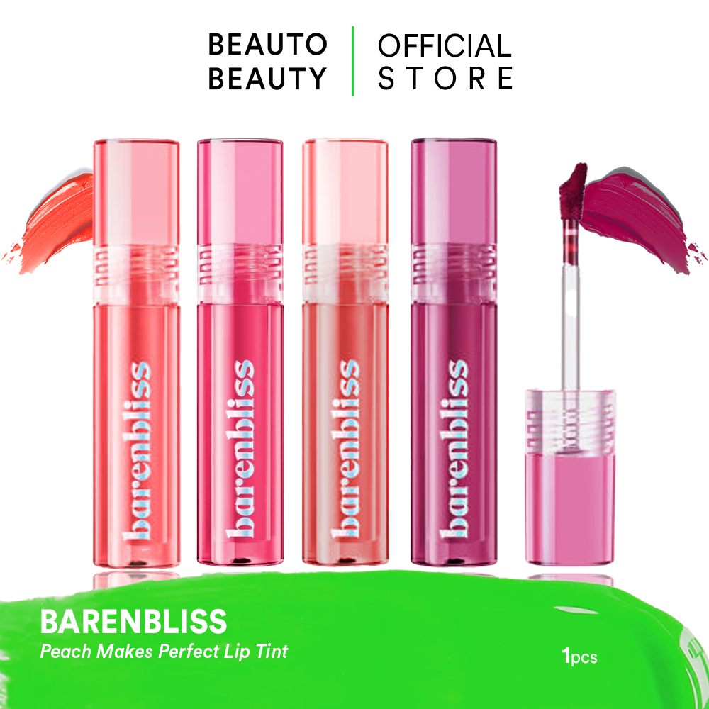 Jual BARENBLISS Peach Makes Perfect Lip Tint / Korea Stain Up To 24H 3ml / Moisturizing / Sweety ...