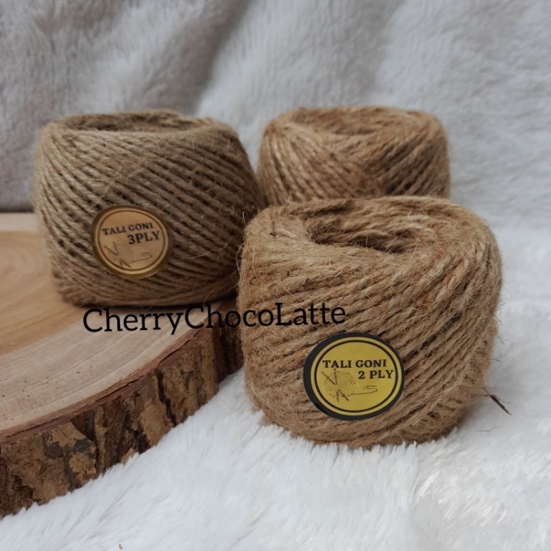Jual [ 1 Roll ] Tali Rami / Tali Rami Goni 2 PLY atau 3 PLY | Shopee ...