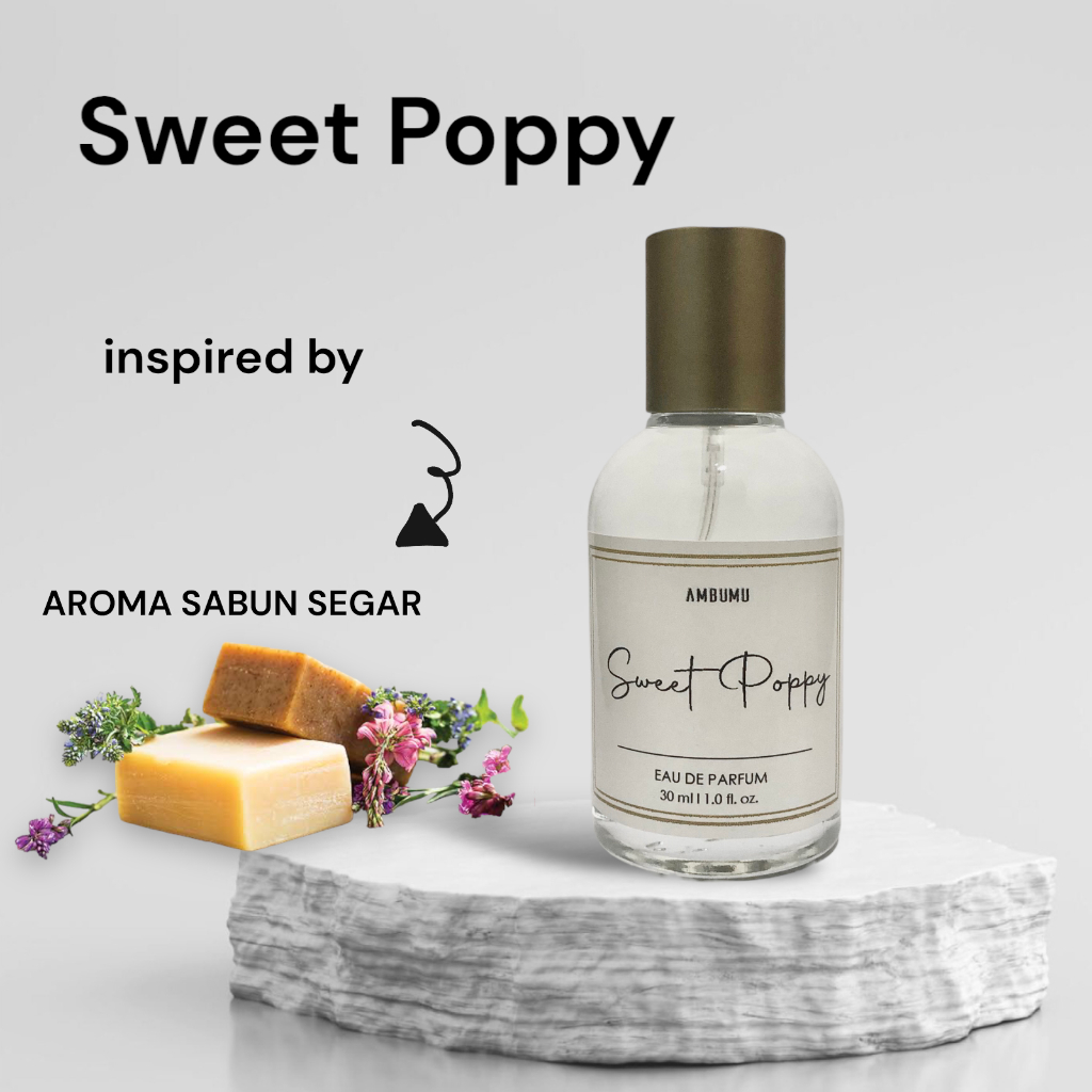 Jual Parfum Wanita SWEET POPPY aroma sabun Tahan Lama by Ambumu ...