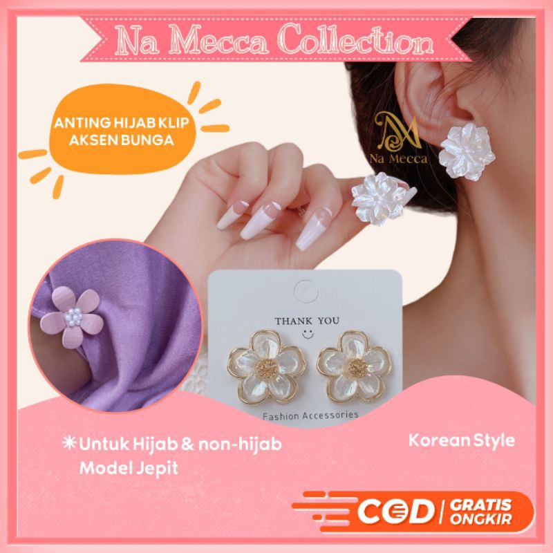 Jual Anting Hijab Klip Gaya Korea Tanpa Tindik / Anting Wanita Model ... Jual Anting Hijab Klip Gaya Korea Tanpa Tindik / Anting Wanita Model ...