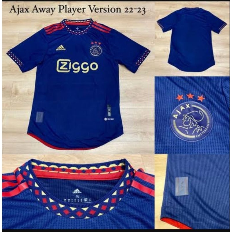 Jual import Jersey AJAX Away navy PI Player Issue Drifit ADV 2022/2023 navy PI import 22/23 ...