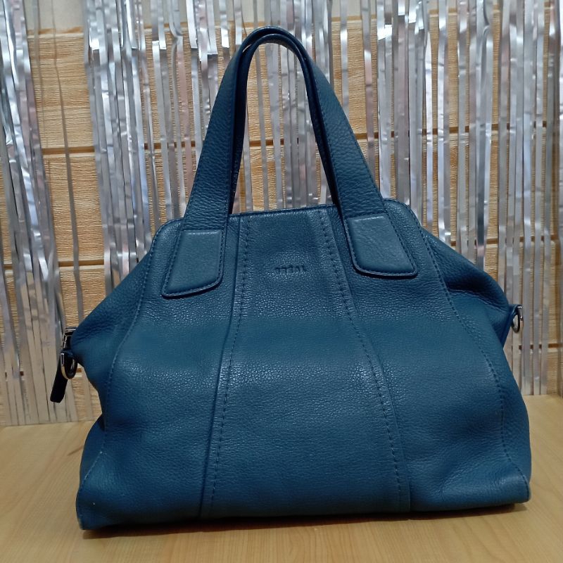 Jual hand bag wanita breal ocean blue (pesanan) | Shopee Indonesia