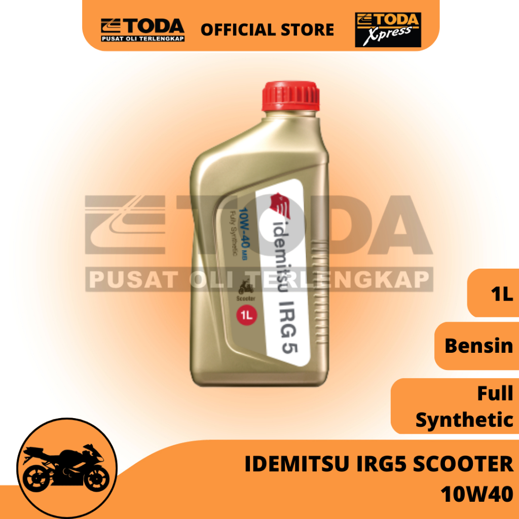 Jual Oli Idemitsu Matic - Idemitsu Matic IRG 5 Scooter 10W40 1L ...