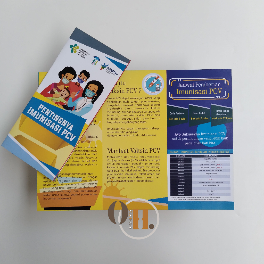 Jual Leaflet Imunisasi PCV - Brosur Imunisasi, Leaflet Kesehatan Balita ... Jual Leaflet Imunisasi PCV - Brosur Imunisasi, Leaflet Kesehatan Balita ...