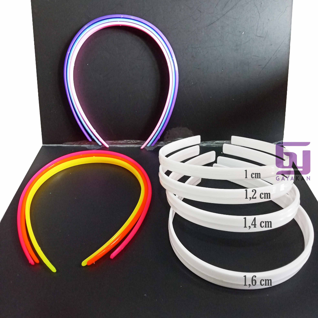 Jual 1 Lusin (12 Pcs) Bando Polos Plastik Bahan Craft DIY Multiwarna ...