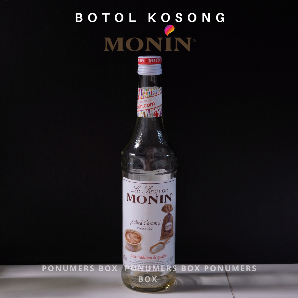 Jual [RANDOM] BOTOL KACA KOSONG BEKAS MONIN SYRUP - 700ML | Shopee ...