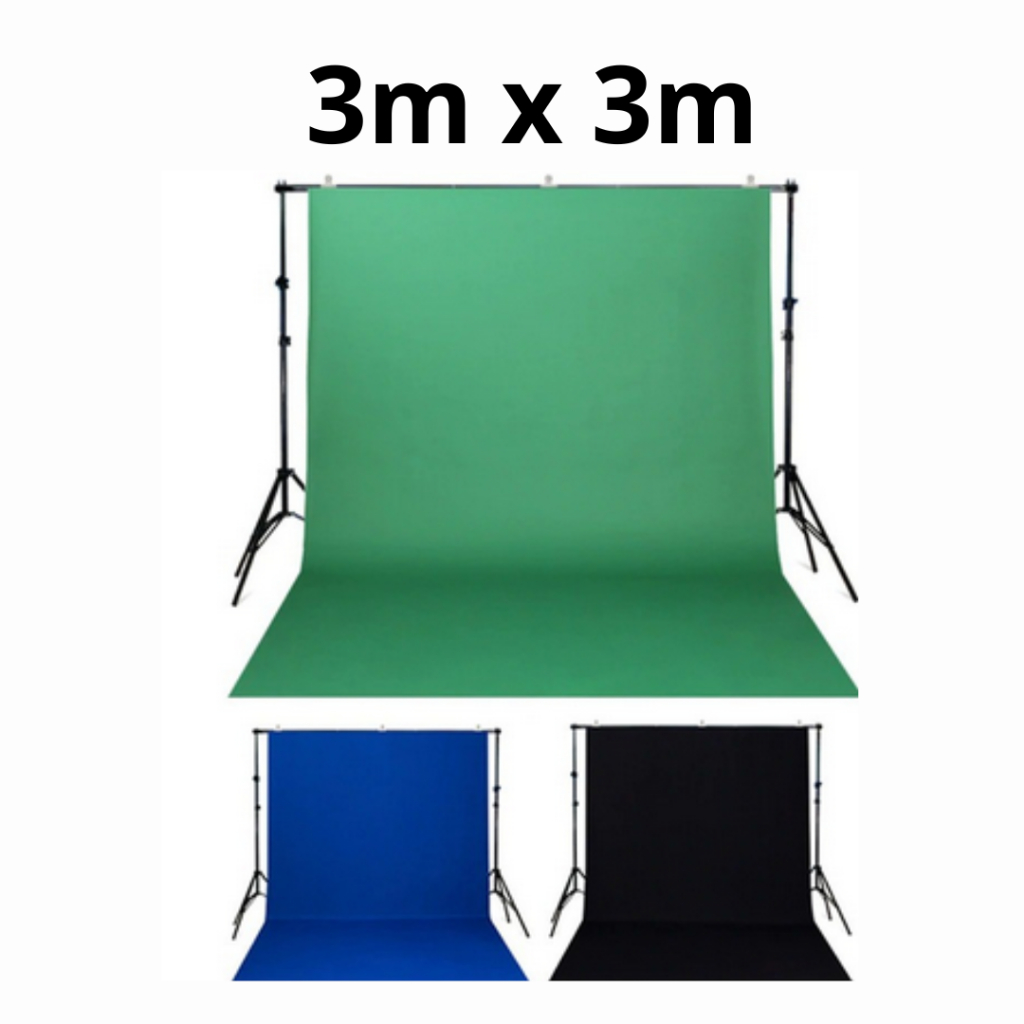 Jual Background Photo Studio ukuran 3m x 3m 6 warna Kain Backdrop ...