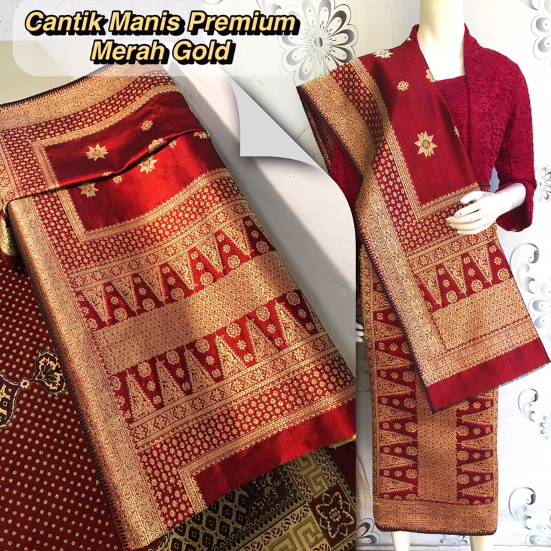 Jual Songket Cantik Manis Premium-Asli Tenun Tangan Palembang | Shopee Indonesia