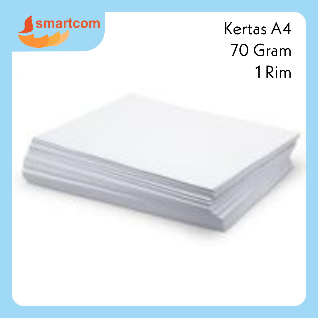 Jual KERTAS HVS A4 70Gram 1 RIM | Shopee Indonesia