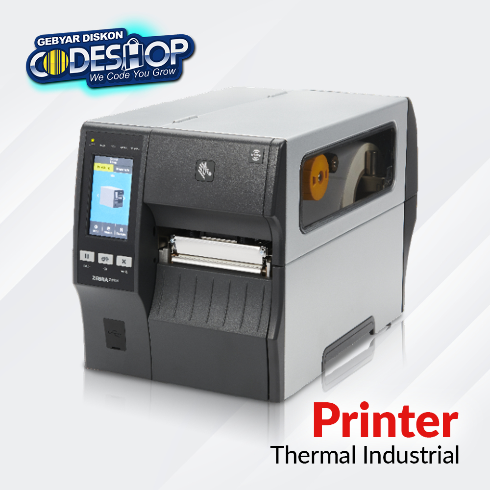 Jual Zebra ZT411 Printer Label Barcode Industrial Direct Thermal ...