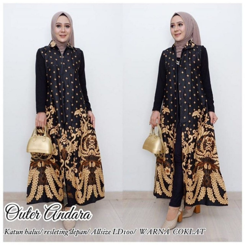 Jual OUTER BATIK - OUTER BATIK JUMBO - OUTER BATIK WANITA MODEREN ...