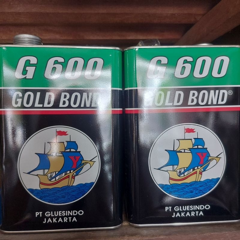 Jual Lem G 600 Gold Bond Galon | Shopee Indonesia