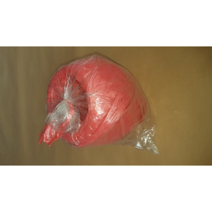 Jual TALI RAFIA WARNA MERAH 1 KG (ASLI) | Shopee Indonesia