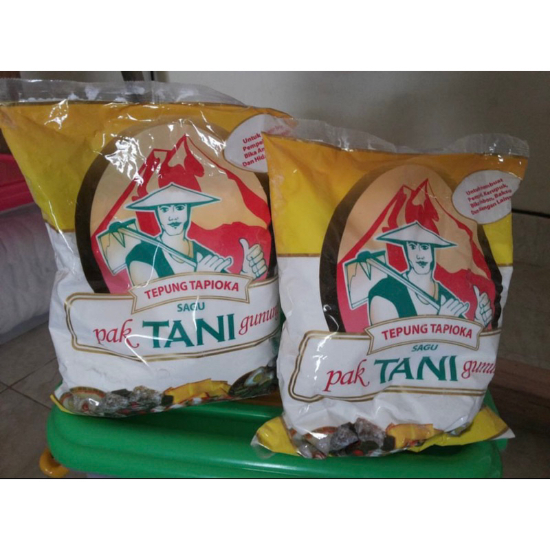 Jual sagu tani pak gunung 500 gram / tepung tapioca pak tani gunung 500 ...