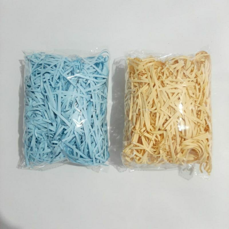 Jual 30 & 50 Gram Kertas serut / Kertas cacah / kertas untuk packing ...