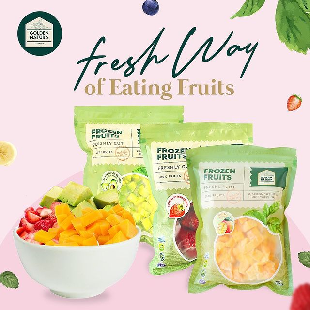 Jual Golden Natura Frozen Fruit Buah Segar Beku Asli Cocok Untuk MPASI ...