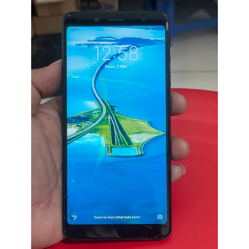Jual Redmi Note 5 pro ram 4/64 minus TC retak sentuhan normal | Shopee ...