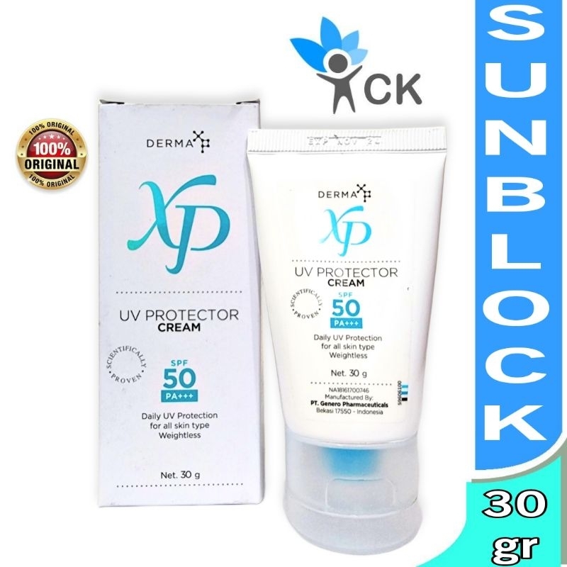 Jual Derma XP - XPEDITIONS UV PROTECTOR CREAM SPF 50 TUBE 30 GR ...