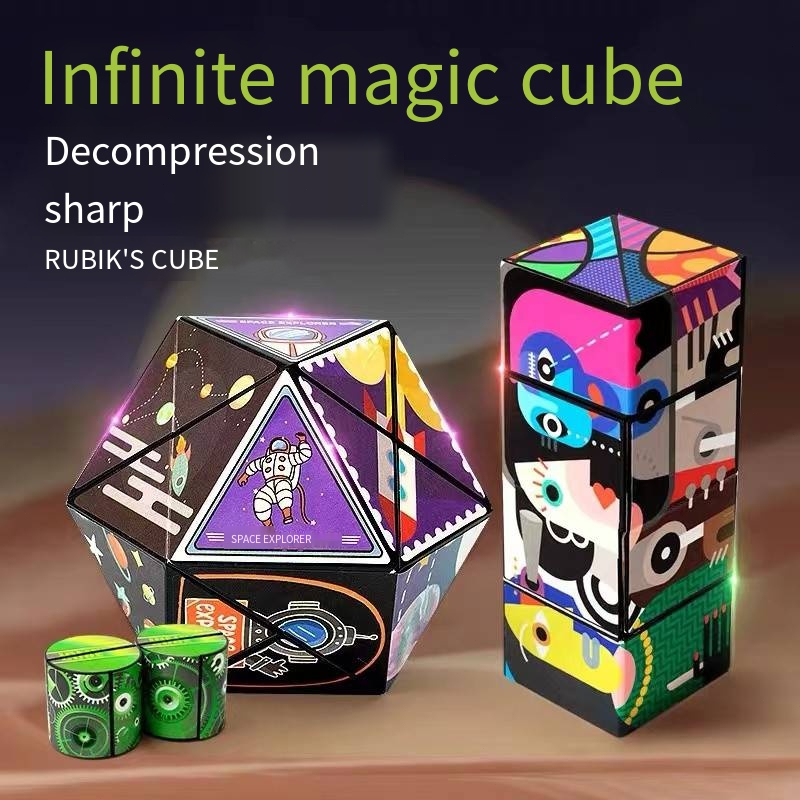 Jual Mainan Edukasi Rubik Cube Magnetic Magic Cube,Magnetic Cube ...