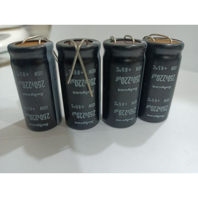 Jual KAPASITOR ELCO 220-250V RUBYCON UKURAN BESAR , SESUAI GAMBAR (KUALITAS BAGUS) | Shopee ...