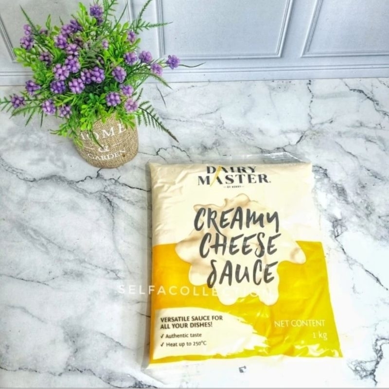 Jual Dairy Master Creamy Cheese Sauce 1kg 250gr saus krim keju siap ...