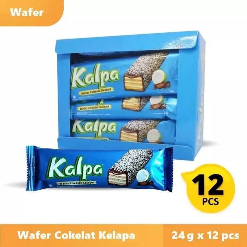 Jual KALPA Wafer Coklat Kelapa (1pcs) | Shopee Indonesia