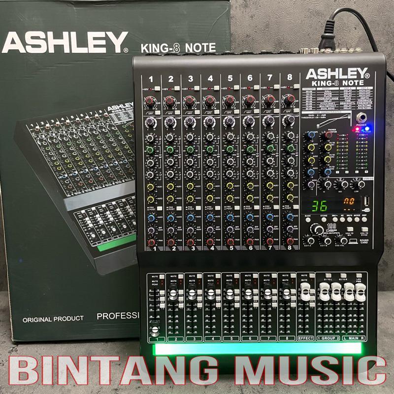 Jual Mixer ashley king 8 note original Ashley King 8note | Shopee Indonesia