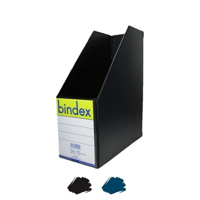 Jual Bindex 1034B Boxfile Jumbo 11.5cm PVC Hitam / Biru ( IRRA STORE ...