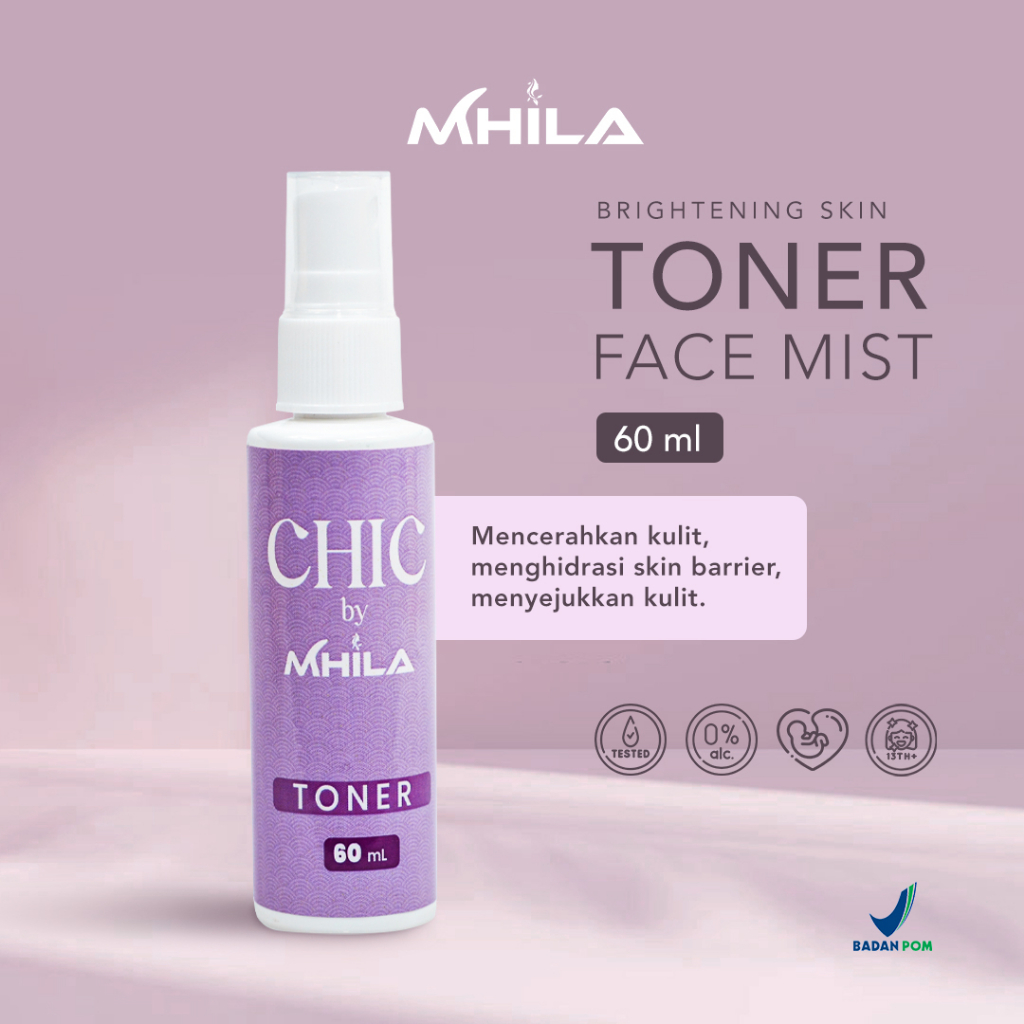Jual MHILA - BRIGHTENING SKIN TONER FACE MIST WITH NIACINAMIDE ...