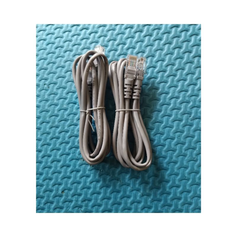Jual Kabel LAN 1,5meter RG45 bawaan modem Cat6/Cat5 | Shopee Indonesia