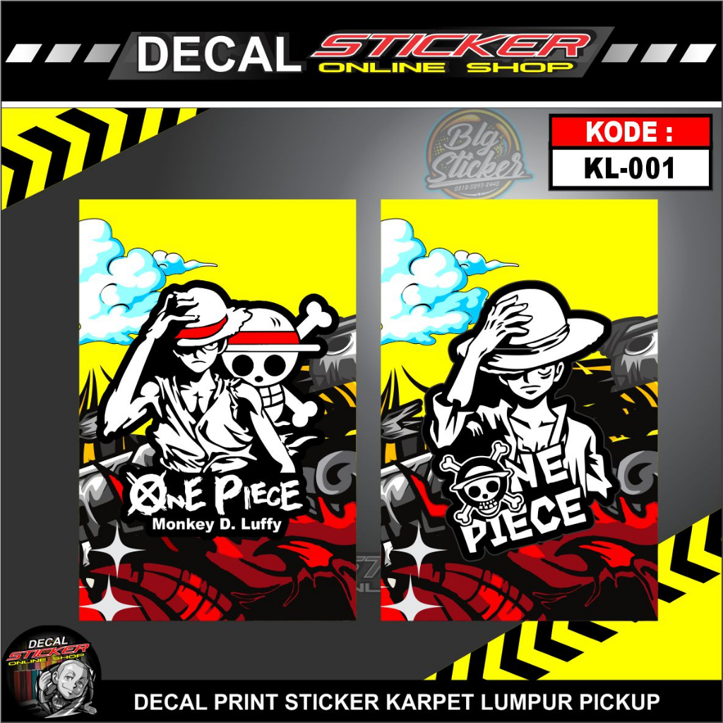 Jual STIKER KARPET LUMPUR PICKUP DECAL PRINT VARIASI [STICKER SAJA ...