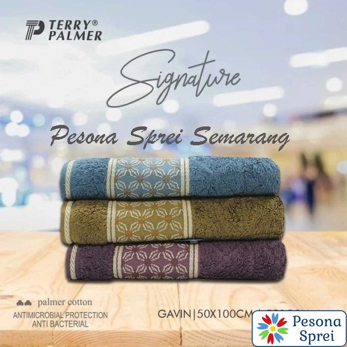 Jual HANDUK TERRY PALMER EXCLUSIVE 70x140 BORDIR / HANDUK BORDIR 70x140 ...